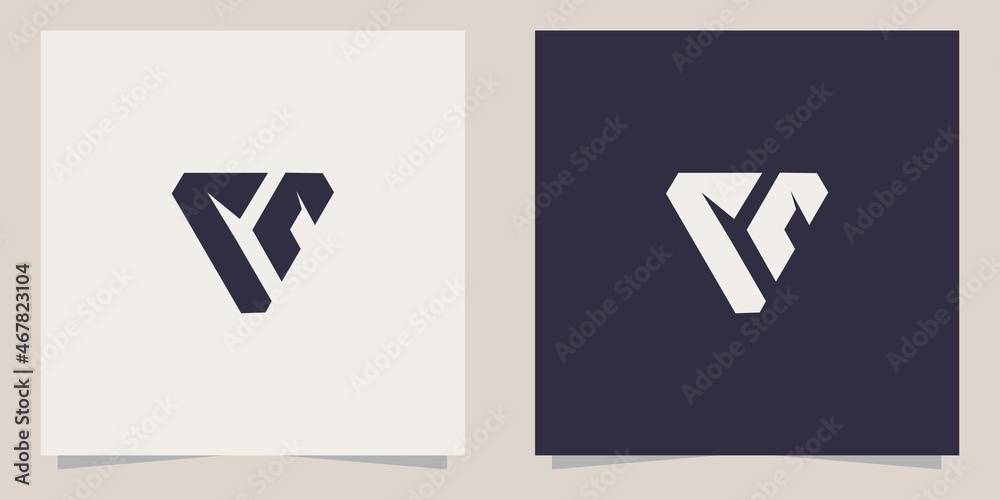letter vc cv logo design template Stock Vector | Adobe Stock