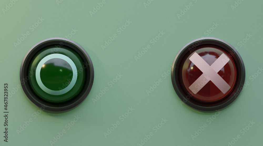 Top view Korean Squid Game voting device in 3d render Иллюстрация Stock ...