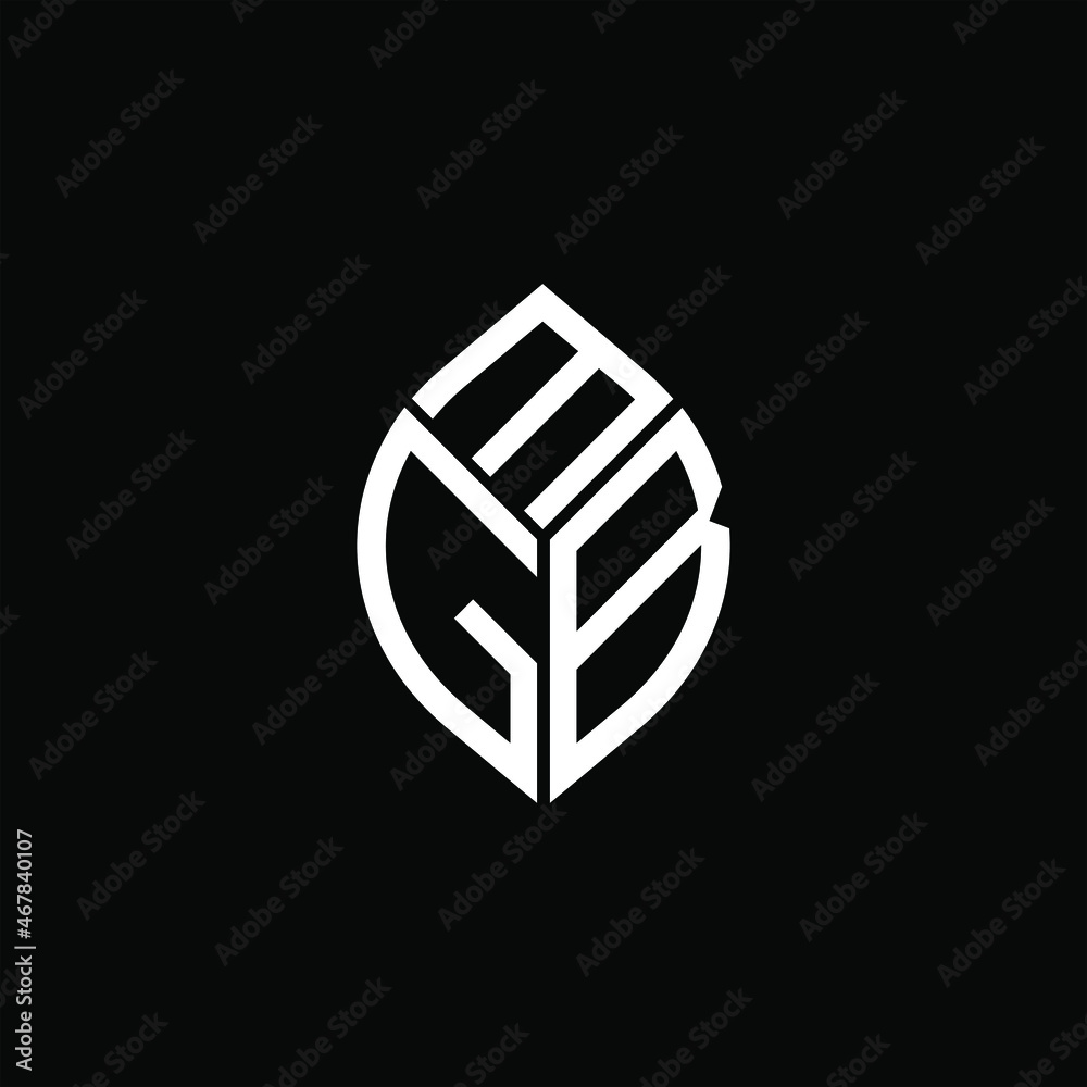 MGB letter logo creative design. MGB unique design Stock Vector | Adobe ...