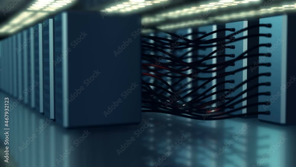 Datacenter infrastructure network server computer, cloud computing ...