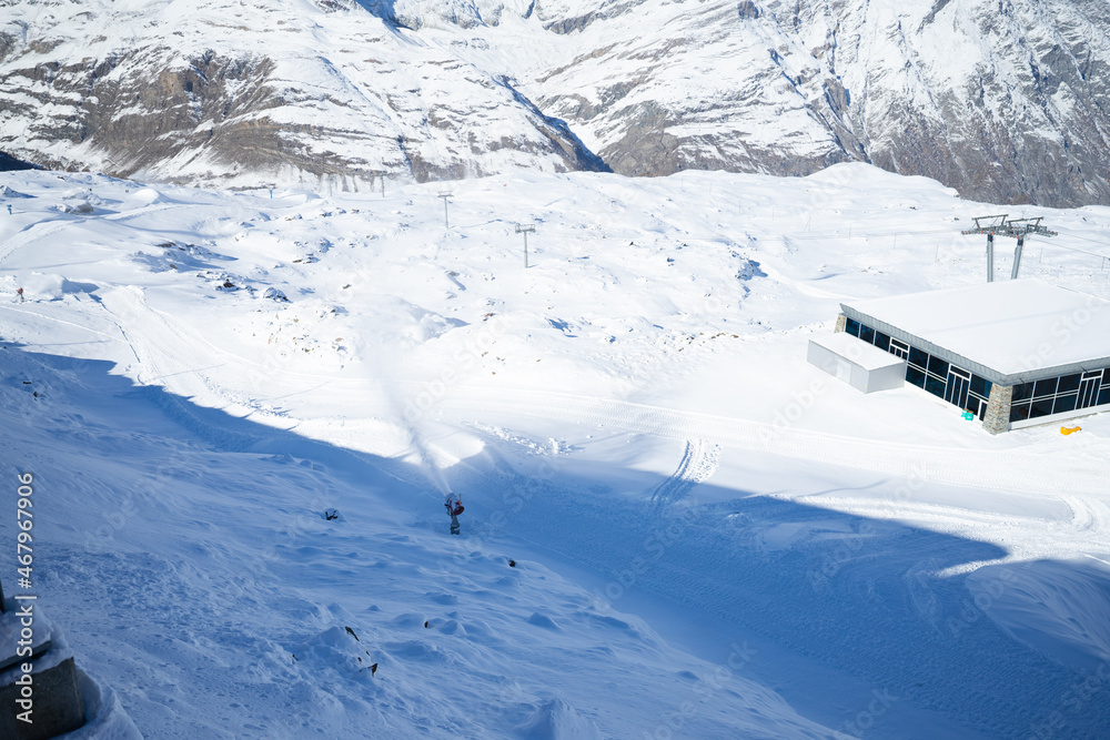 Matterhorn, Zermatt, Skiing, Winter Hiking, magical Landscape of ...