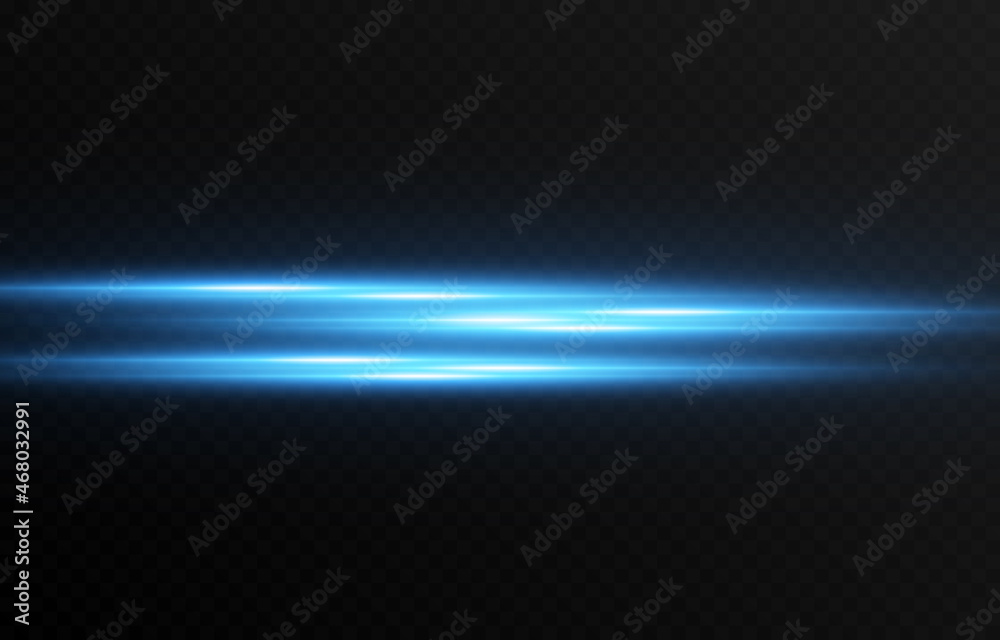 Vector glowing line. Horizontal glowing lines png, magic glow, line ...