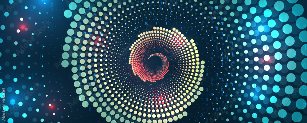 Big Data Visualization Processing Of Data Arrays Sorting Filtering Machine Algorithms Data