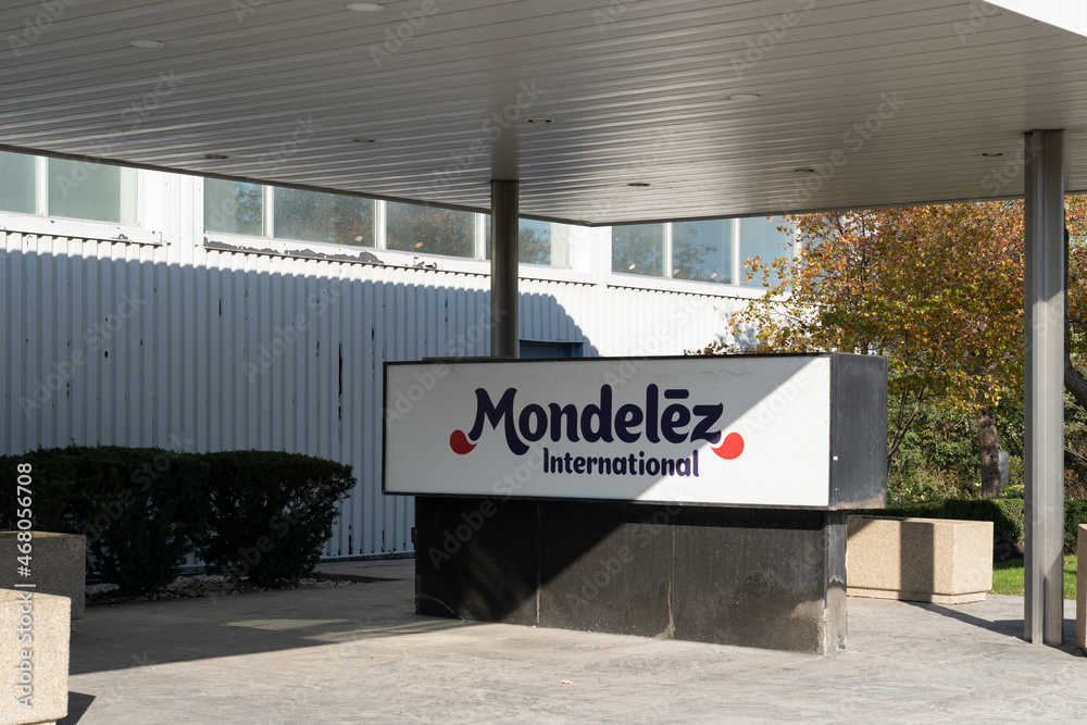Scarborough, Toronto, Canada - November 6, 2021: Mondelez International ...