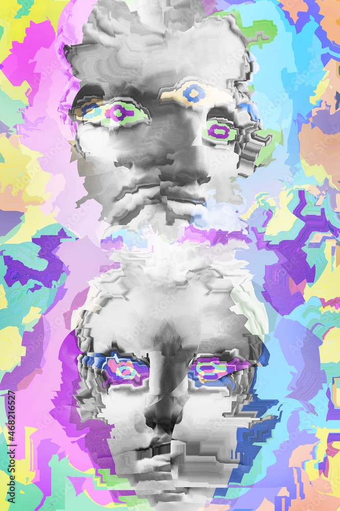Human Faces Collage