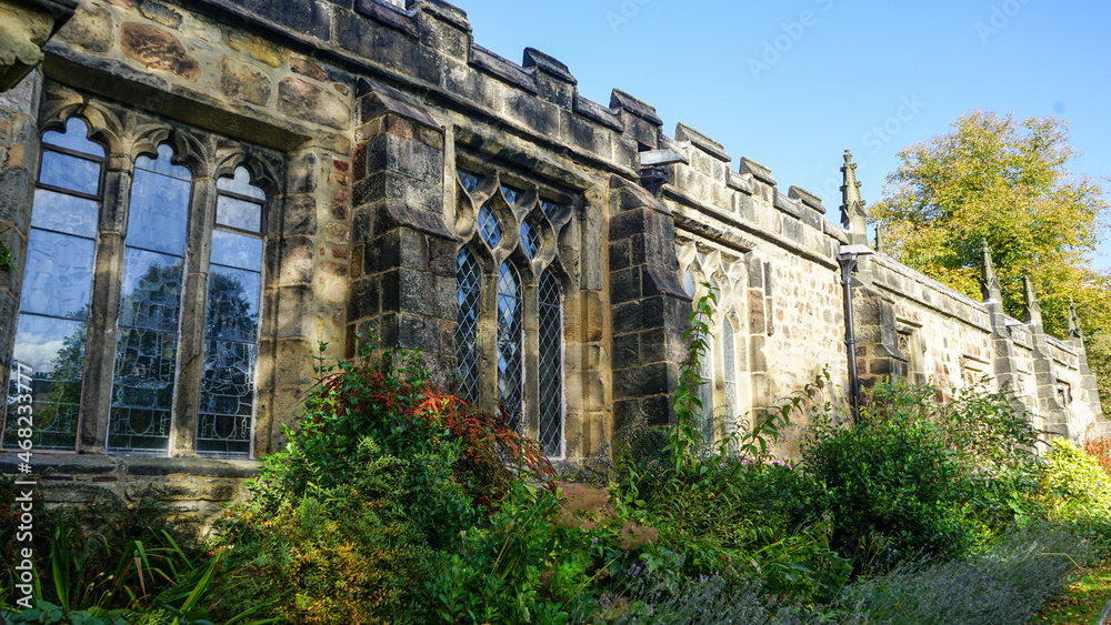 Church Holy Trinity stands at the top of the High Street, by the castle ...