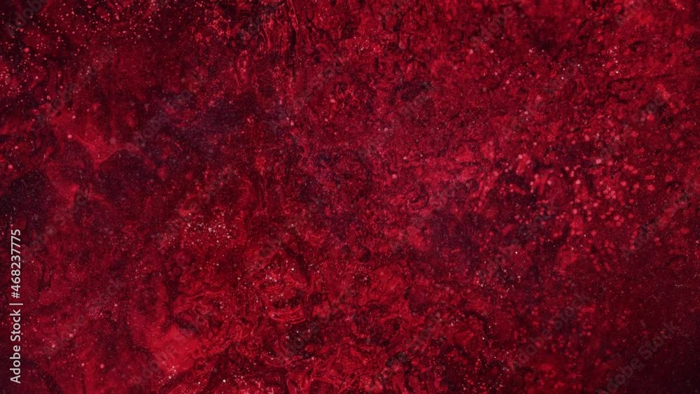 Shots of red texture space with moving stars or glow snow. Galaxy red ...