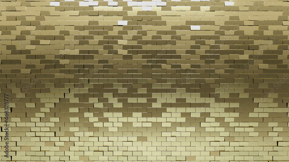 3D, Rectangular Wall background with tiles. Polished, tile Wallpaper ...