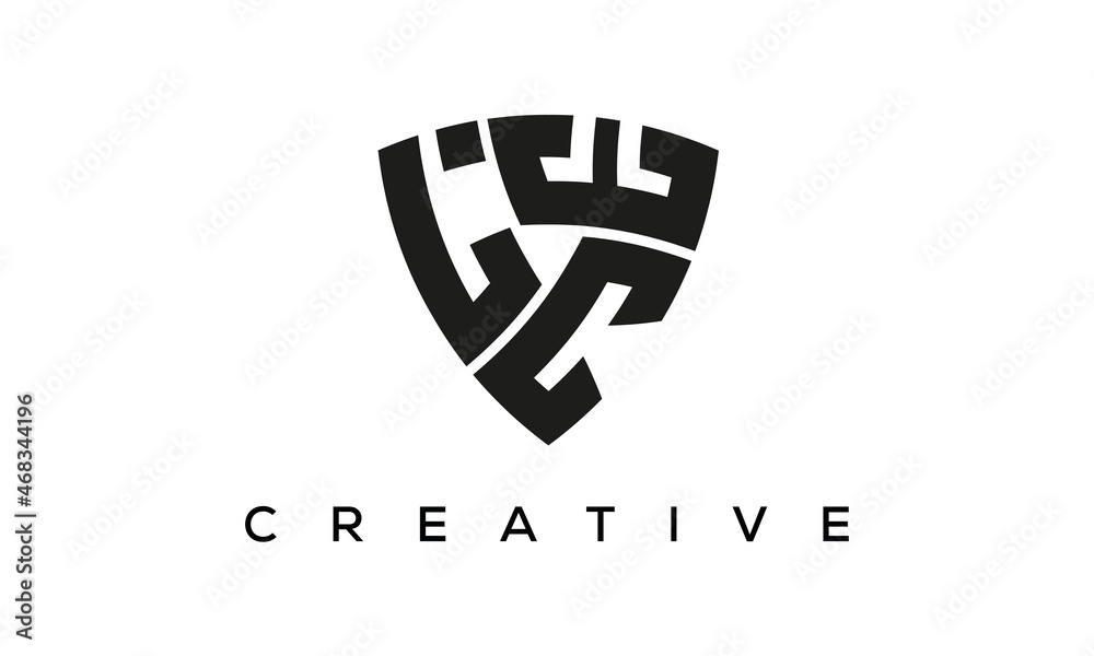 LCE letters logo, security Shield logo vector Stock Vector | Adobe Stock