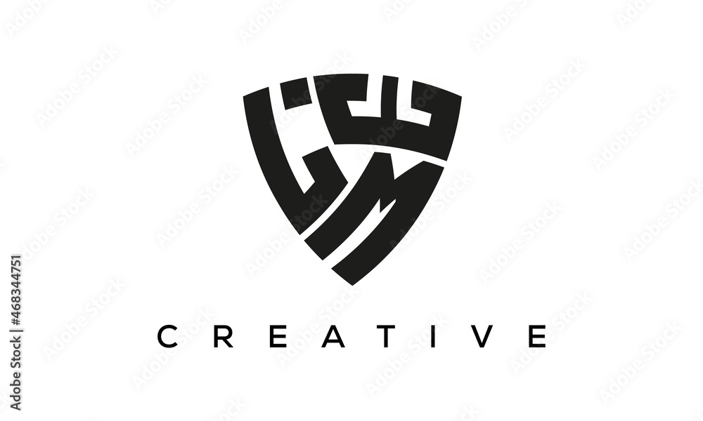 LME letters logo, security Shield logo vector Stock Vector | Adobe Stock