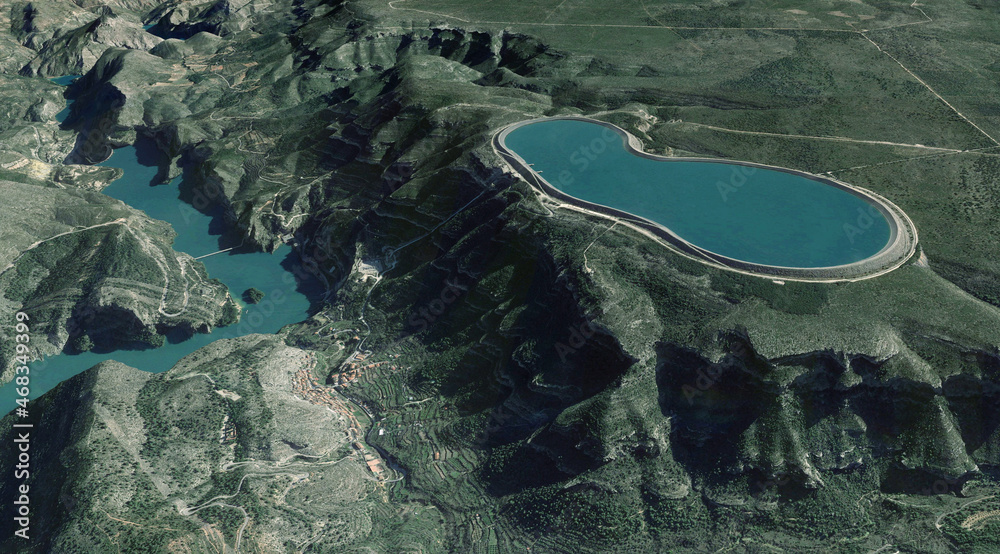 The Cortes La Muela Pumped Stroge Hydropower Plant is the largest ...