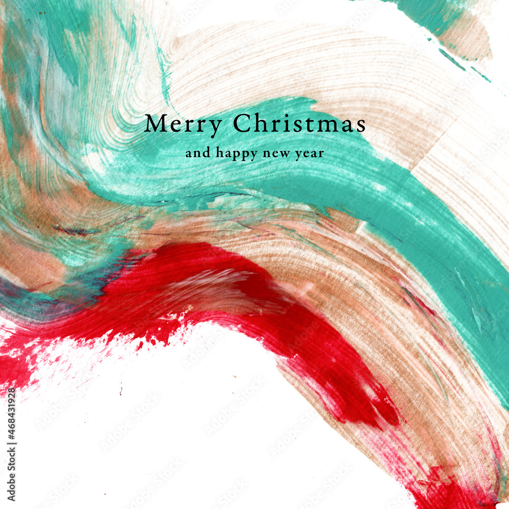 Diseño de tarjeta de navidad con fondo abstracto, diseño elegante y ...