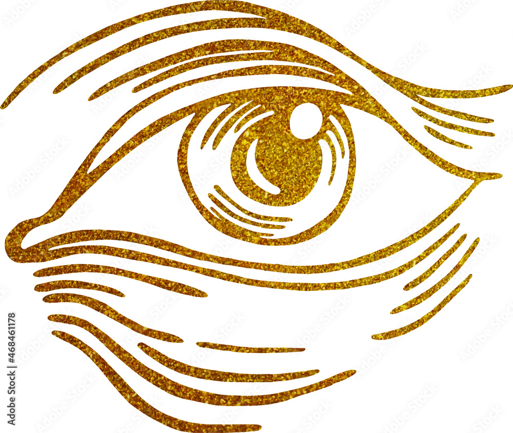 Eye of Providence. Masonic symbol. All seeing eye inside triangle ...