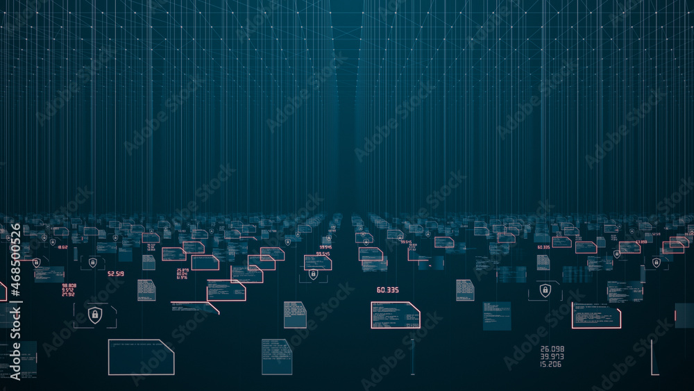 Global cybersecurity encrypted network data security for online ...