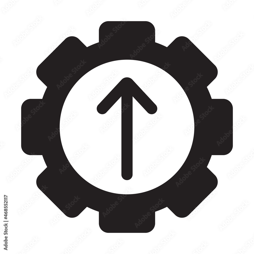 Operational excellence icon vector for graphic design, logo, website ...