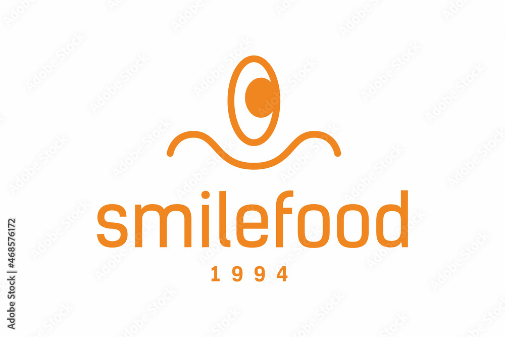 Smilefood Logo, Logo Design, Food company, Restaurant logo, Pictogram ...