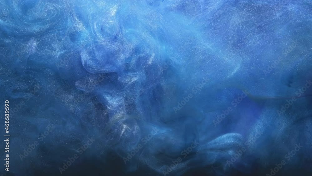 Color mist background. Glitter dust cloud. Ethereal air. Magic sea ...