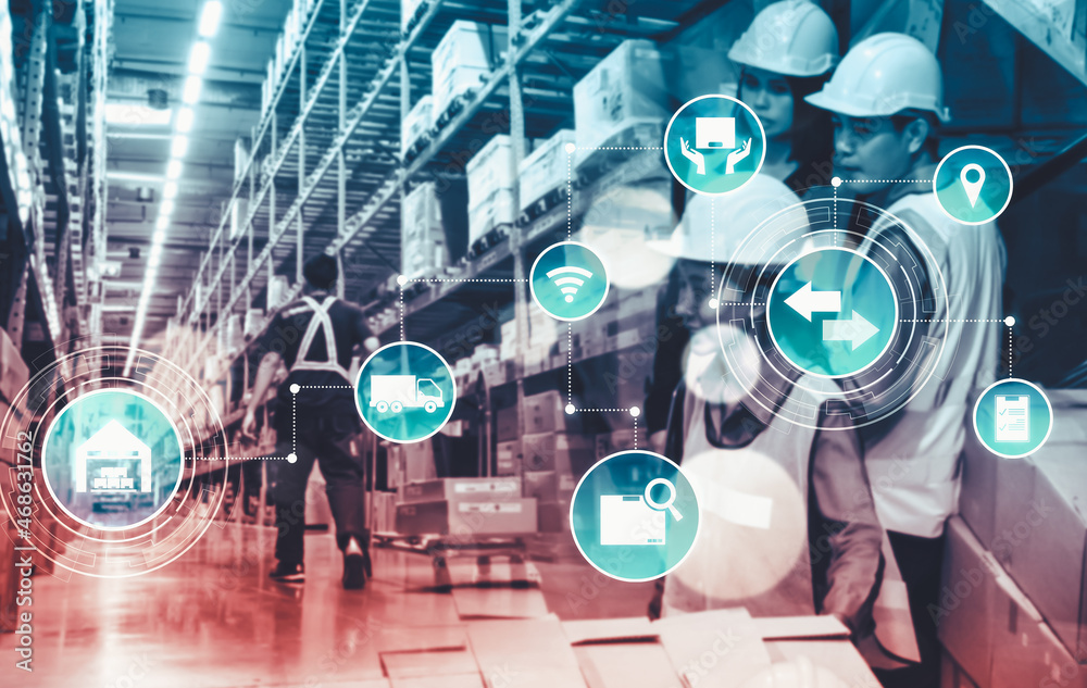 Smart warehouse management system with innovative internet of things ...