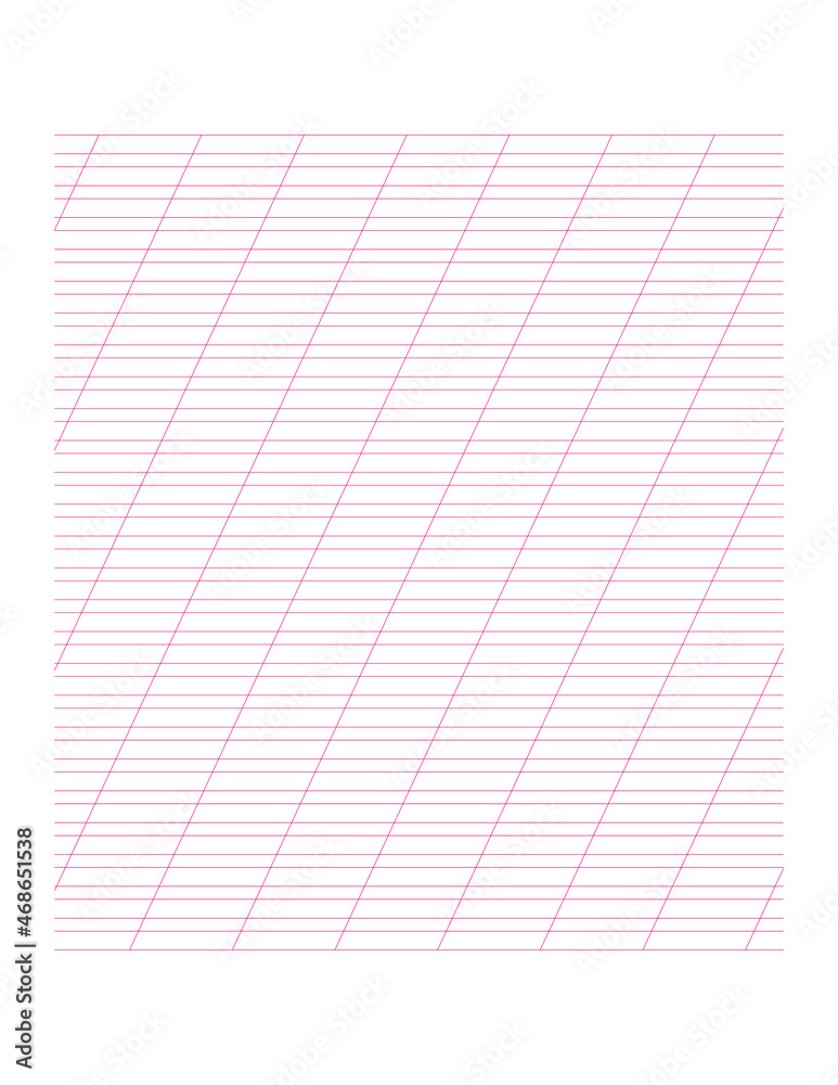 Graph paper. Printable lined grid paper with color horisontal, diagonal ...