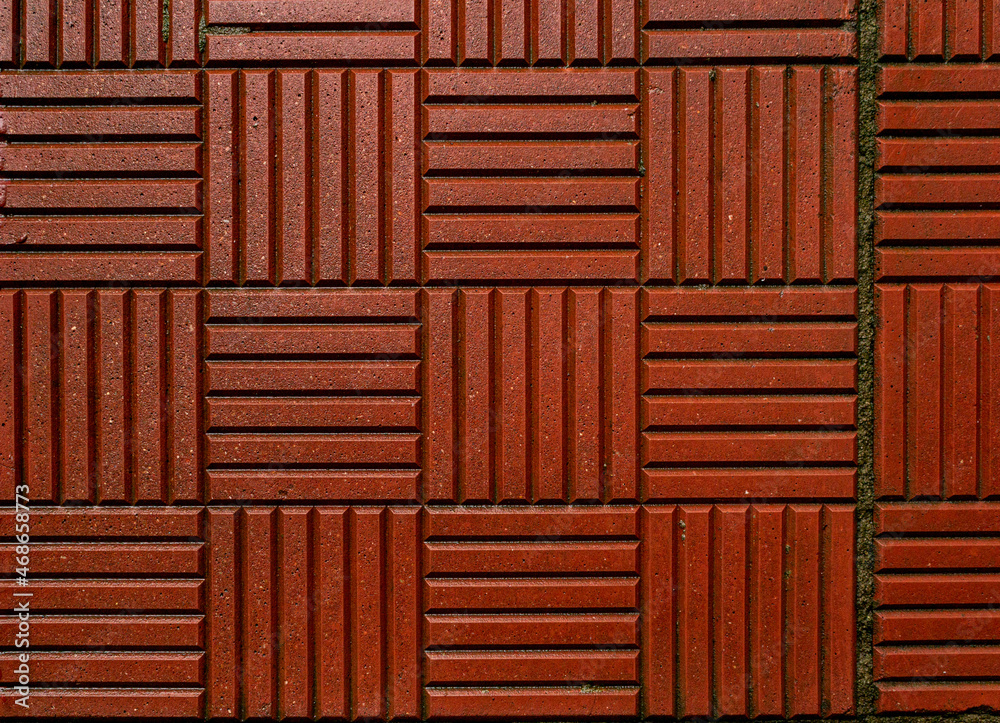 Seamless background of paving slabs close-up, top view. Seamless ...