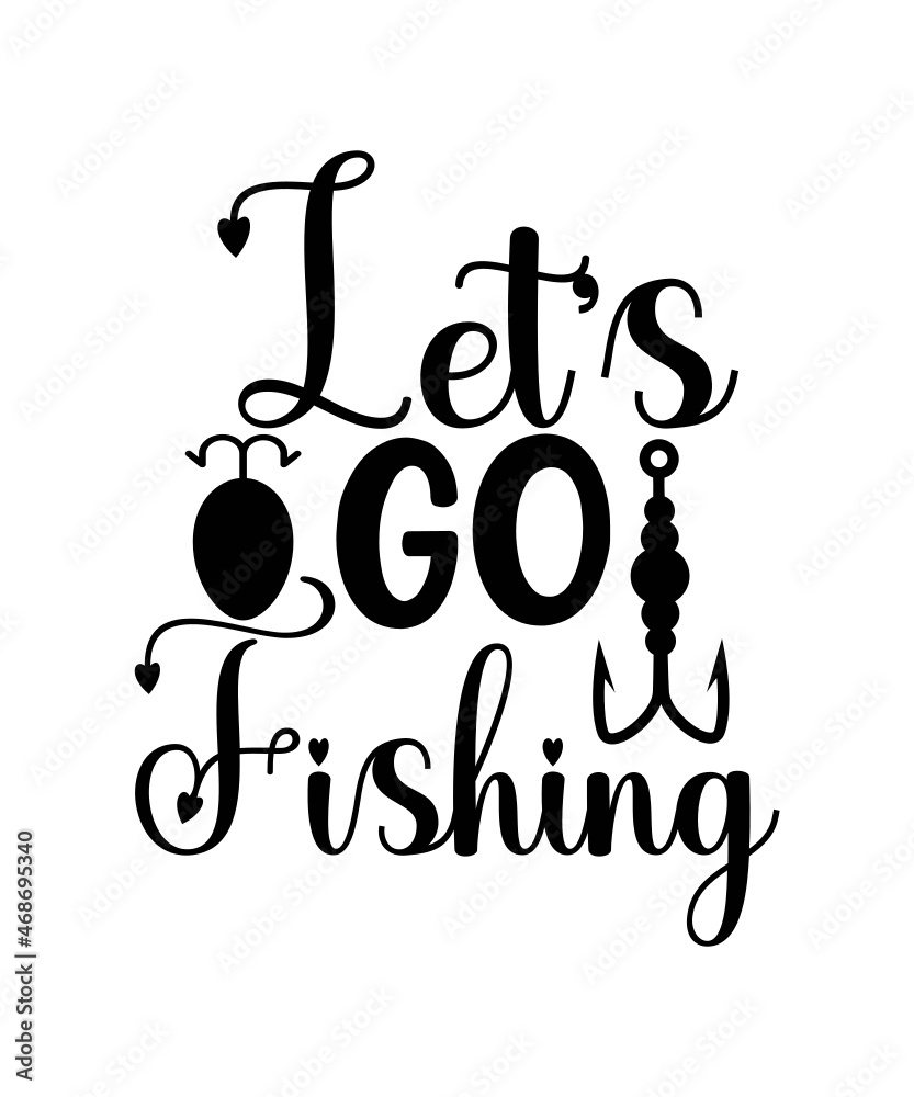 Vetor de Fishing SVG Bundle, Fish SVG bundle, Fishing cut file, Fishing ...