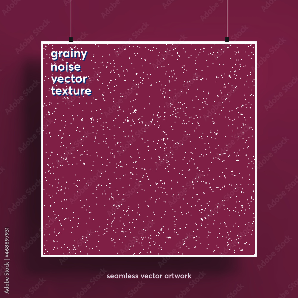 Vector noise texture background. Grainy vector for pattern for vintage ...