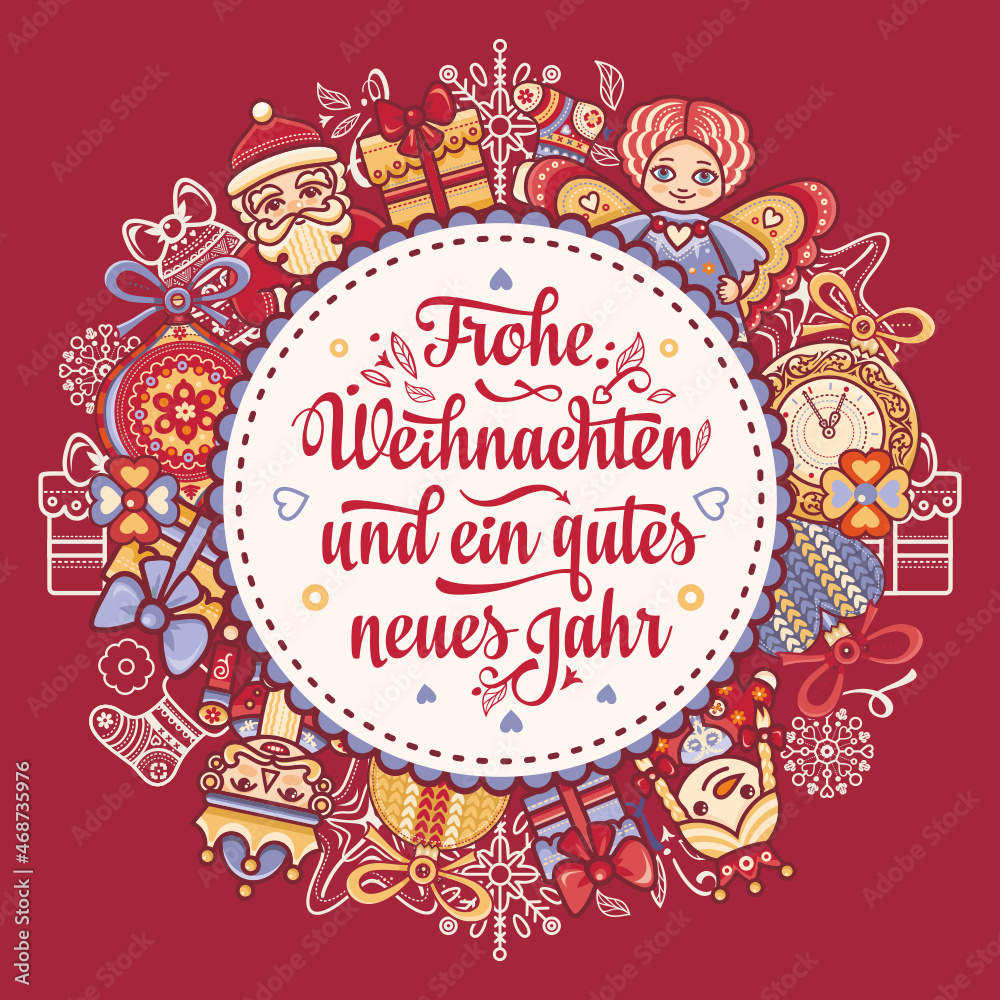 German Christmas Weihnachten Noel Christmas in different languages ...