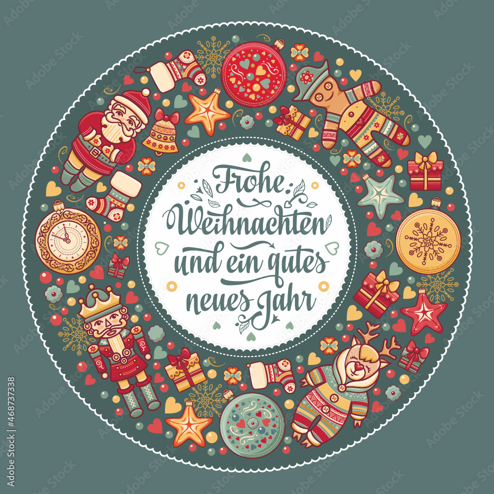 German Christmas Weihnachten Noel Christmas in different languages ...