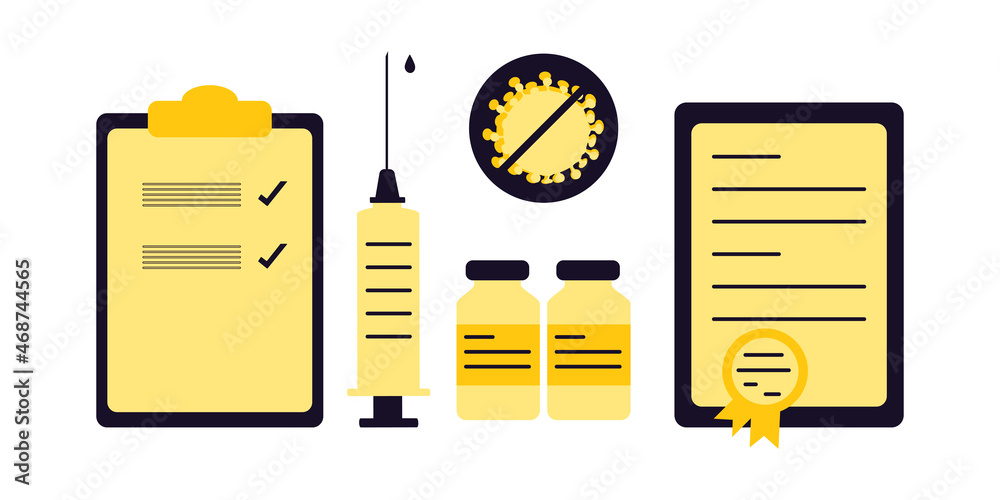 Vaccination. Quality certificate for the vaccine. Checklist for two ...