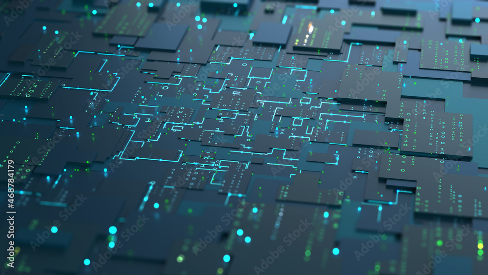 Peer-to-peer blockchains. Future of internet technologies. Motherboard ...