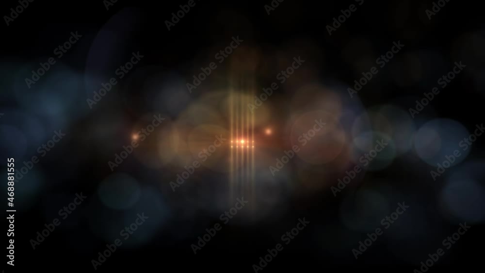 Bokeh lights with optical flares 4k footage, Flares with bokeh lights ...