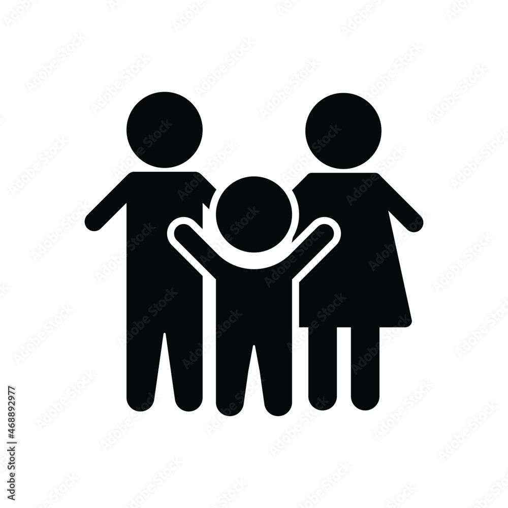 family icon, people vector, human illustration Stock Vector | Adobe Stock