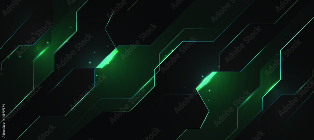 green abstract green light abstract ,background, digital background ...