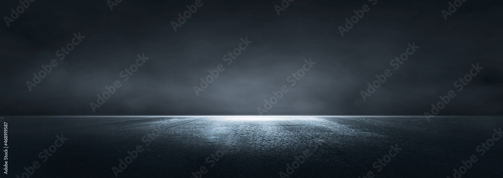 Black empty dark scene with light and smoke. Stock Illustration | Adobe ...