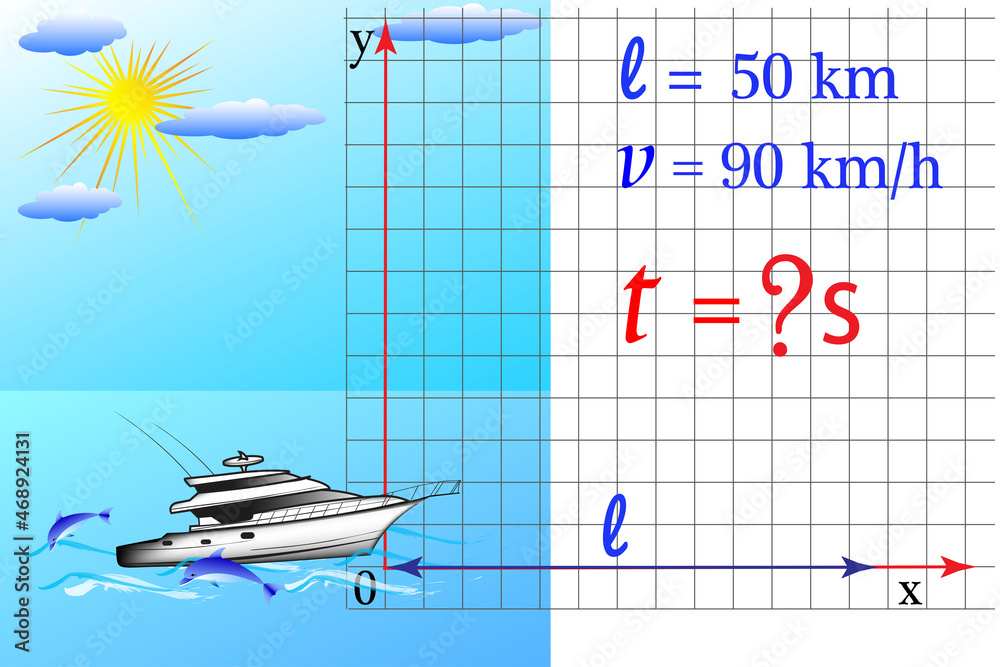 Physical task, study of the topic - mechanical movement. It is ...