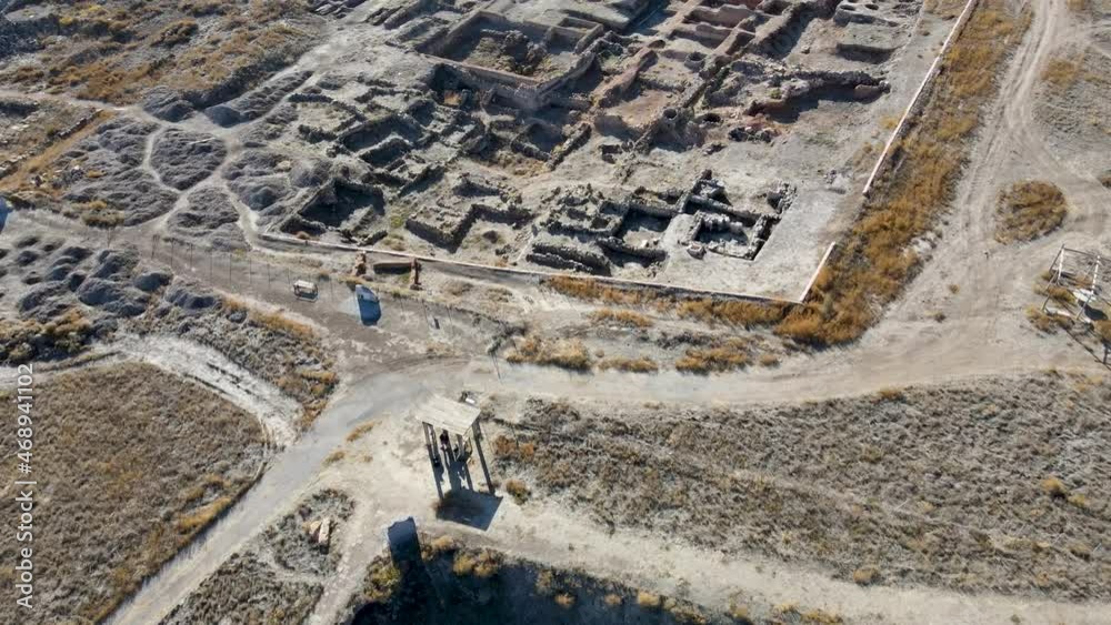 Kultepe ancient city ruins. Assyrian Trade Center in Karum-Kanis in ...