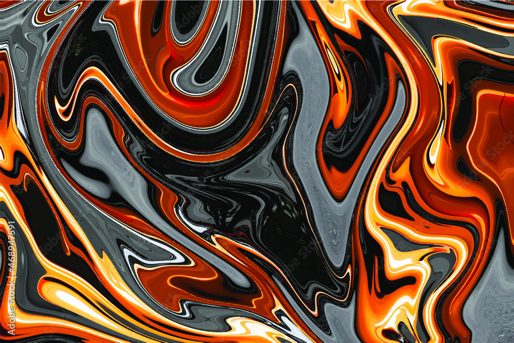 liquid Marbled table background, Liquid marble background with a golden ...