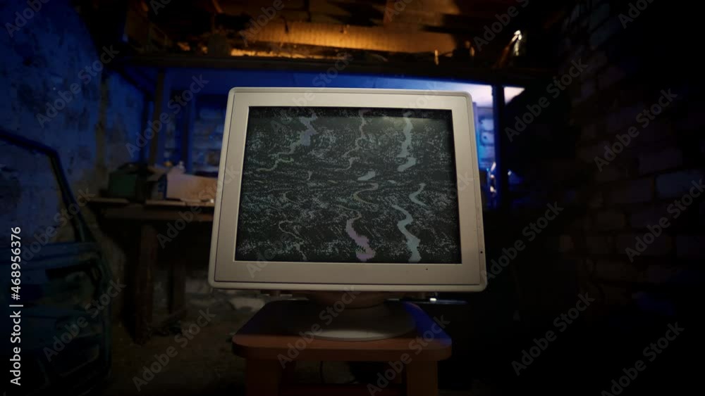 Glitch Error Video Damage Abstract Digital Animation. A company born in ...