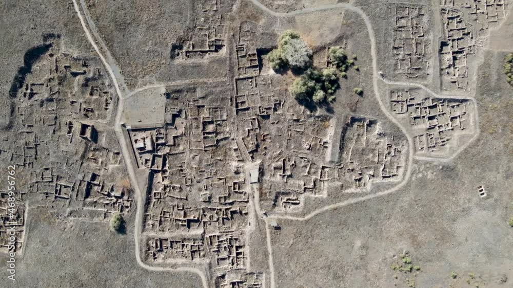 Kultepe ancient city ruins. Assyrian Trade Center in Karum-Kanis in ...