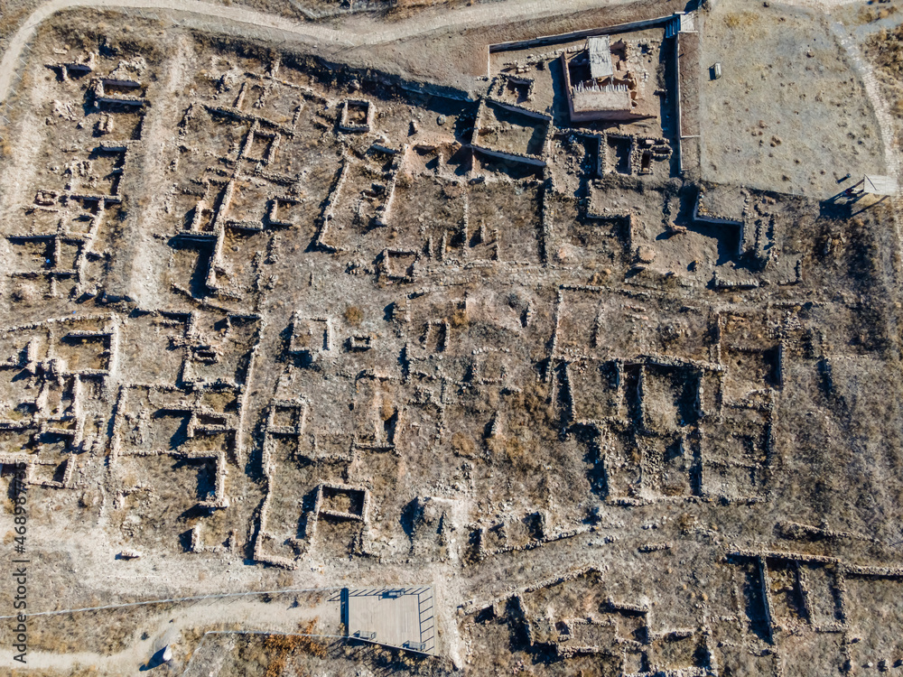 Kultepe ancient city ruins. Assyrian Trade Center in Karum-Kanis in ...