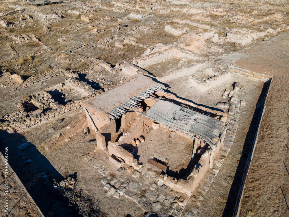 Kultepe ancient city ruins. Assyrian Trade Center in Karum-Kanis in ...