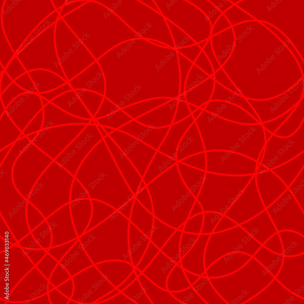 abstract wavy lines. intersecting curves. vector seamless pattern ...