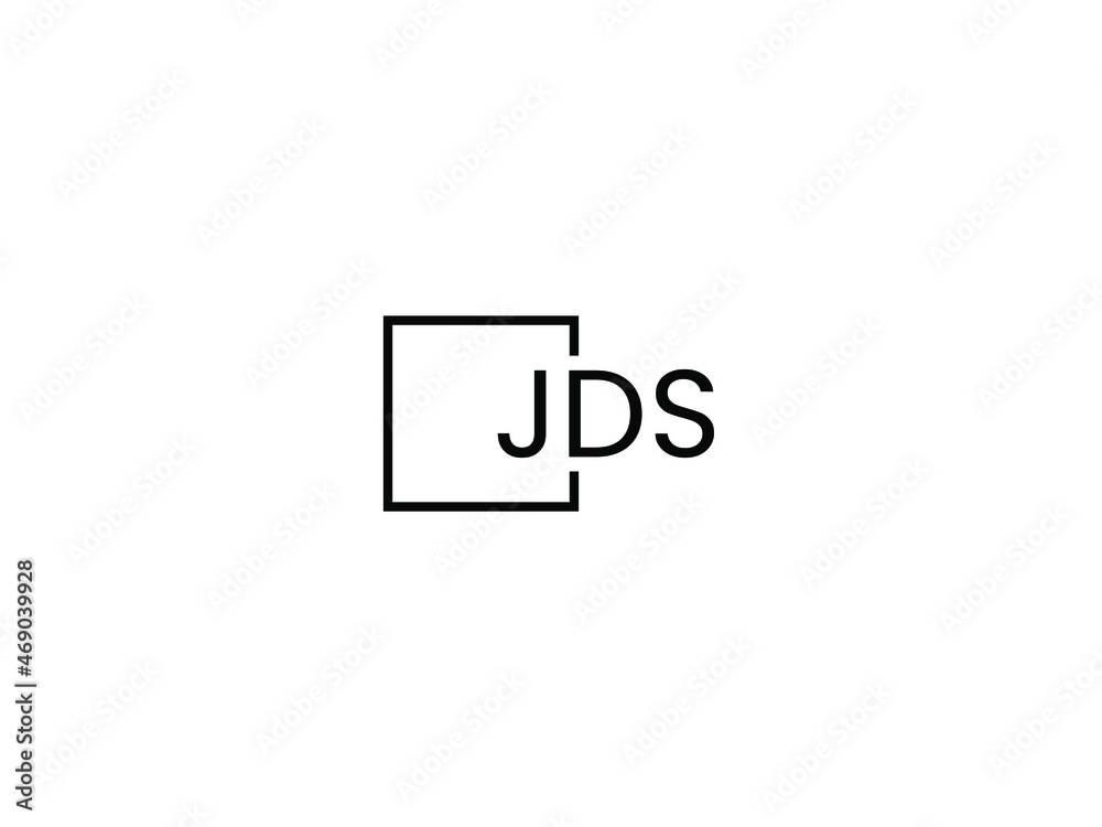 JDS letter initial logo design vector illustration Stock Vector | Adobe ...
