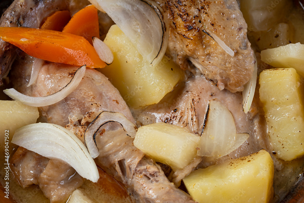 pan fried chicken in coconut pineapple sauce also known as pininyahang ...
