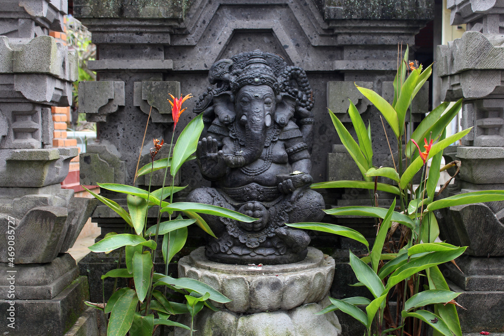 Statue of the god Ganesh in Bali / Indonesia Stock Photo | Adobe Stock