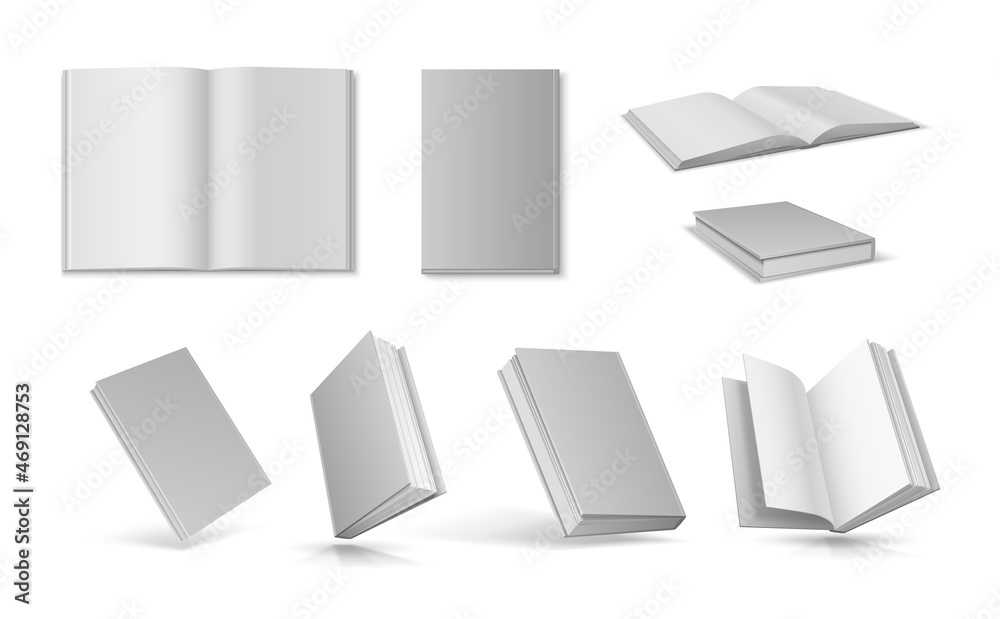 3d Open Book Template