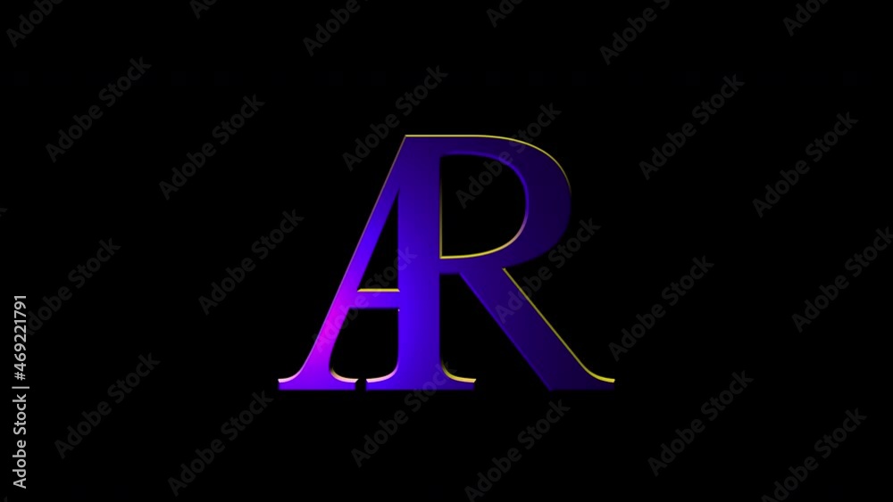 Alchemical Symbol For Aqua Regia-2 Icon Animation. Purple text with ...