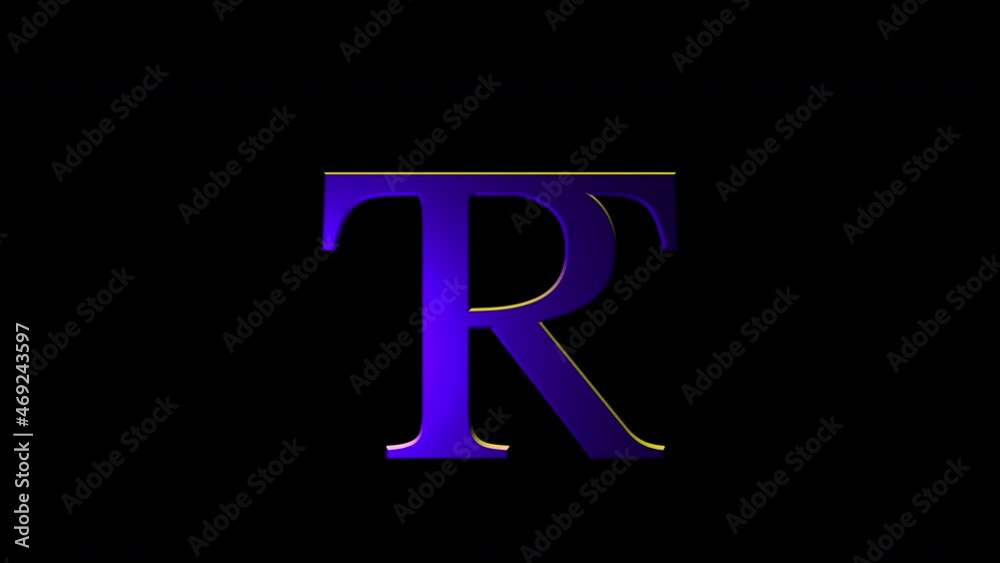 Alchemical Symbol For Tincture Icon Animation. Purple text with alpha ...