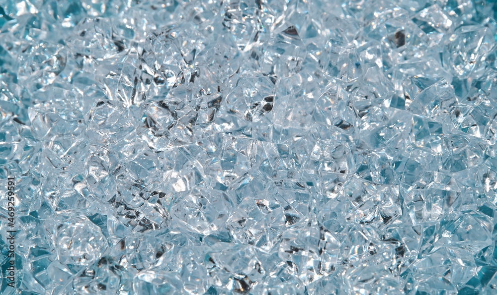 Abstract background of blue glass rhinestones Stock-Foto | Adobe Stock