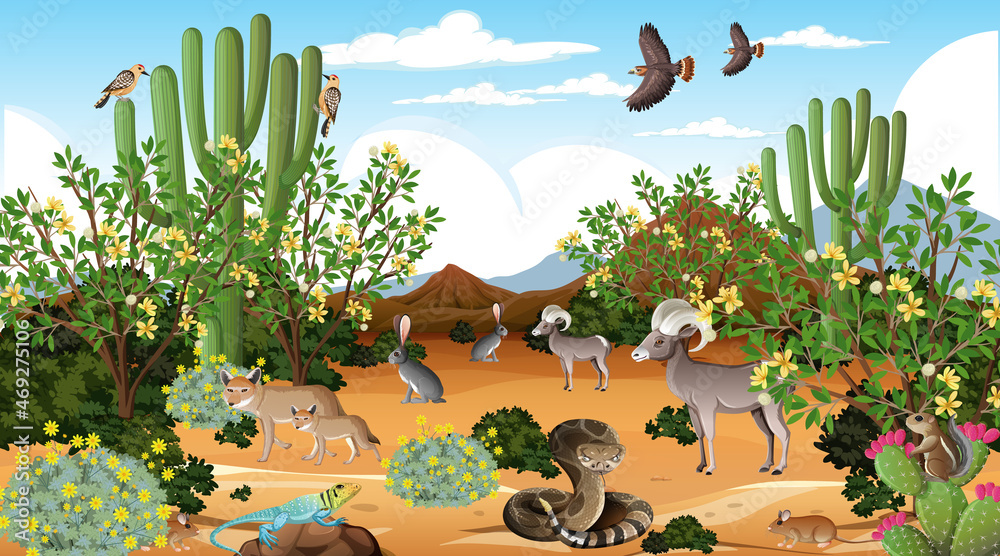 Desert Ecosystem Animals